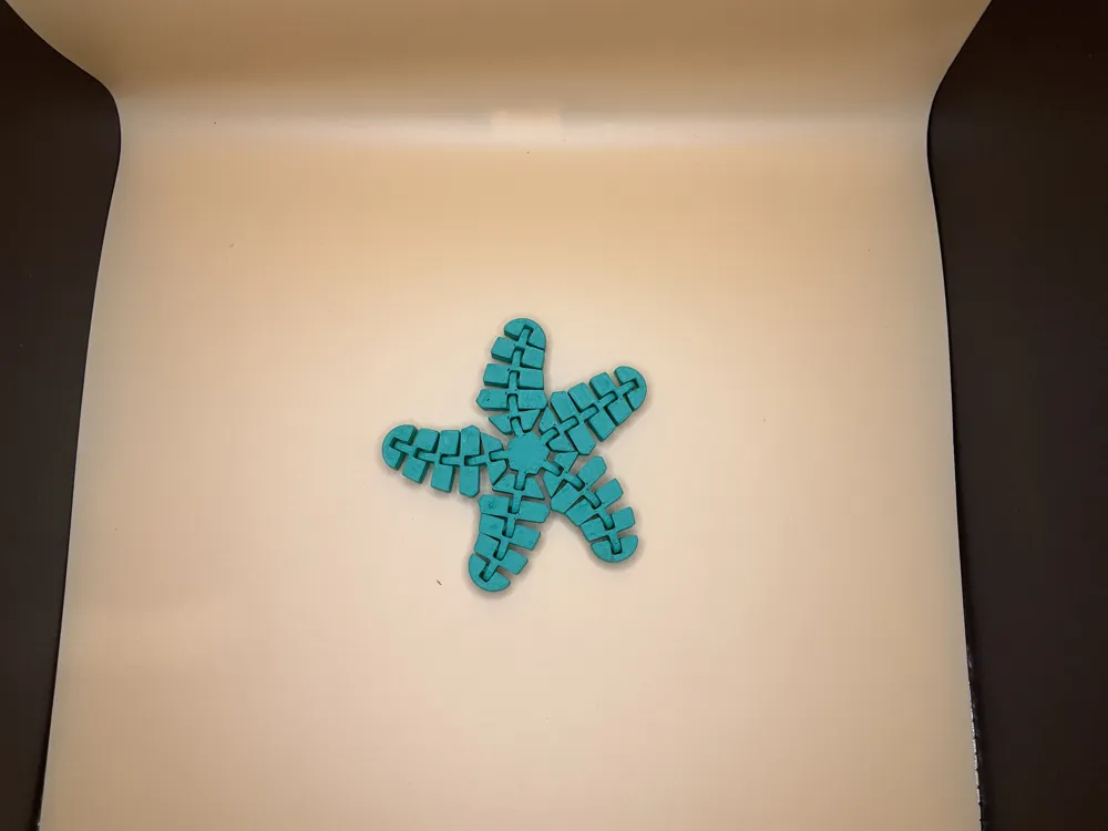 Flexi starfish - Free 3D Print Model - MakerWorld
