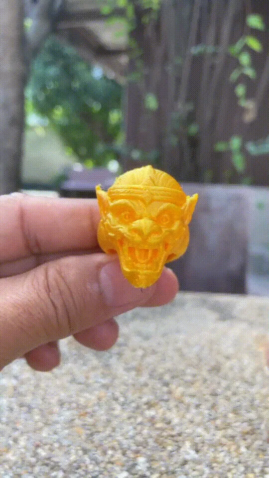 The Heroic Monkey (Hanuman) Ring by HomeMade MakerWorld: Download Free ...