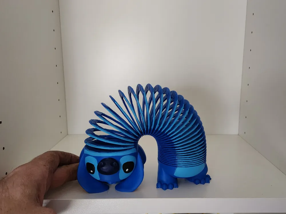 Stitch Slinky - Free 3D Print Model - MakerWorld