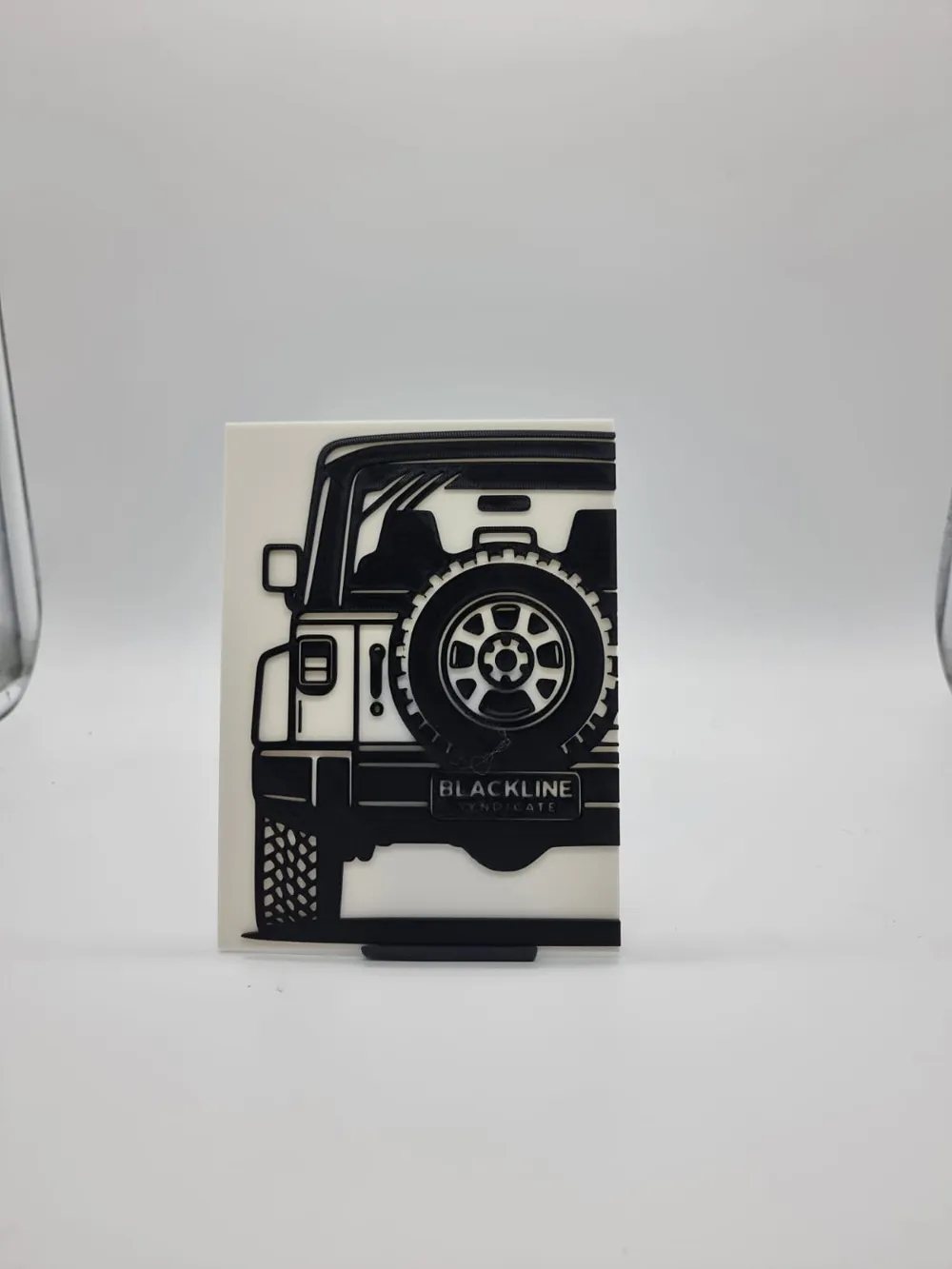 2D Wall Art Jeep Wrangler by R.Werner Print MakerWorld: Download Free 3D Models