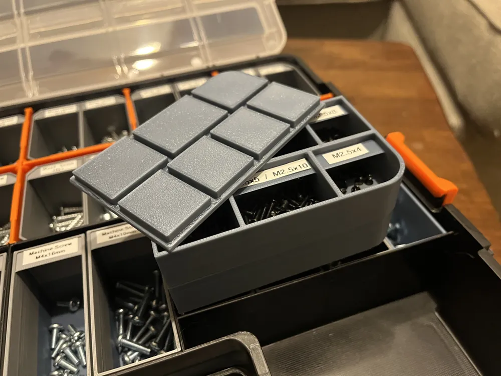Harbor Freight Nut and Bolt Assortment Case Bins by PubPours MakerWorld ...