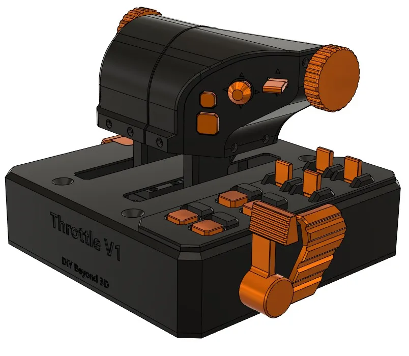 SIM Throttle V1 by DIY Beyond 3D - MakerWorld