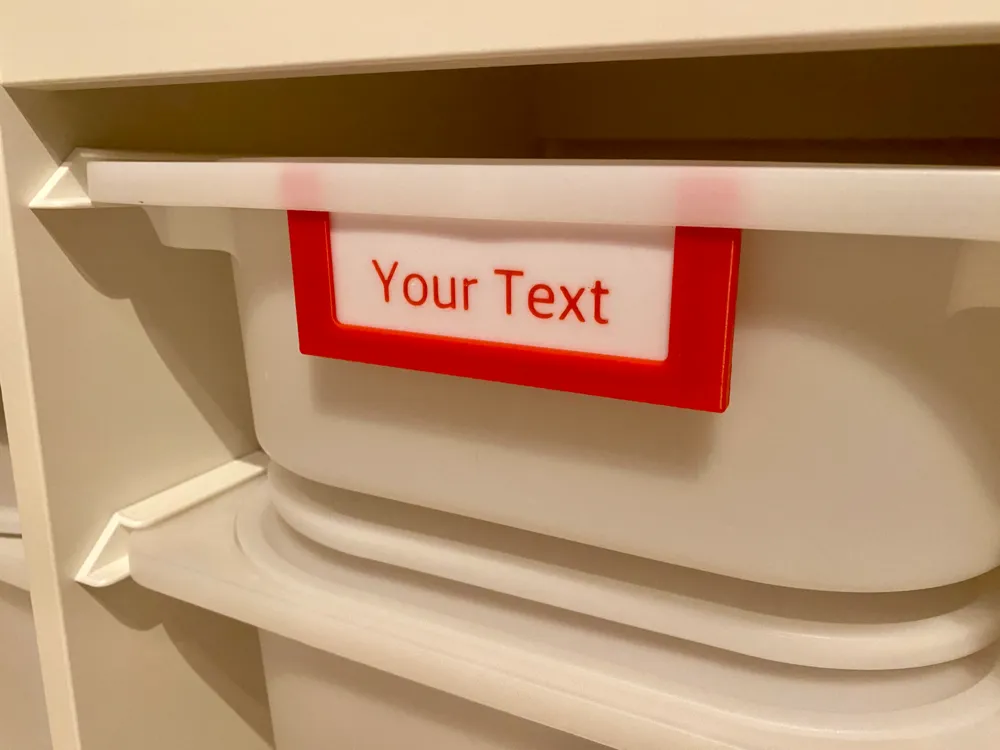 IKEA TROFAST label system by lucas16592 MakerWorld: Download Free 3D Models