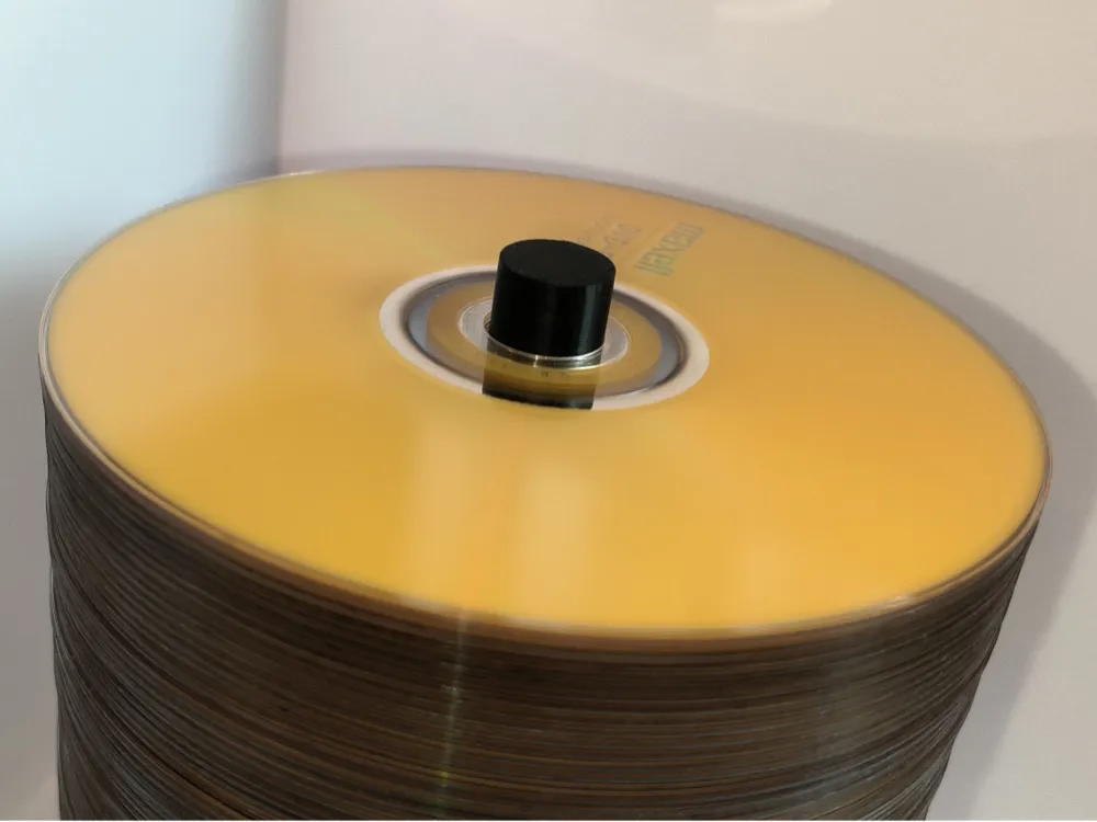 CD/DVD Spindle Case by Teroro MakerWorld: Download Free 3D Models