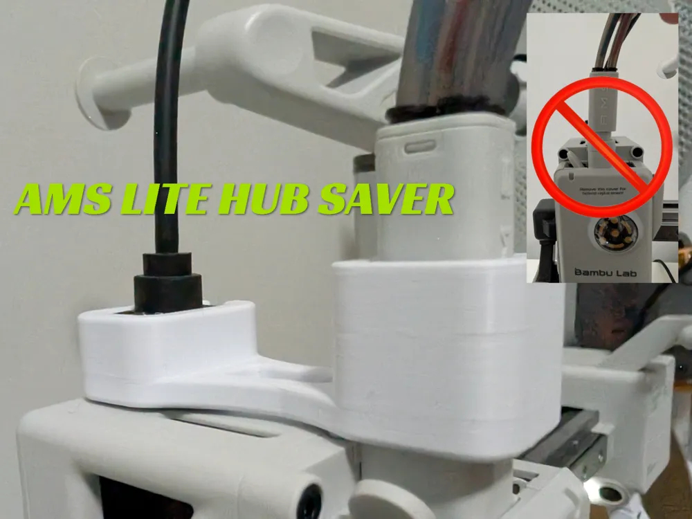 AMS LITE FILAMENT HUB SAVER - Free 3D Print Model - MakerWorld