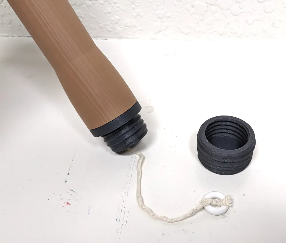 Realistic German WW2 Stick Grenade | All new v2 - Free 3D Print Model ...