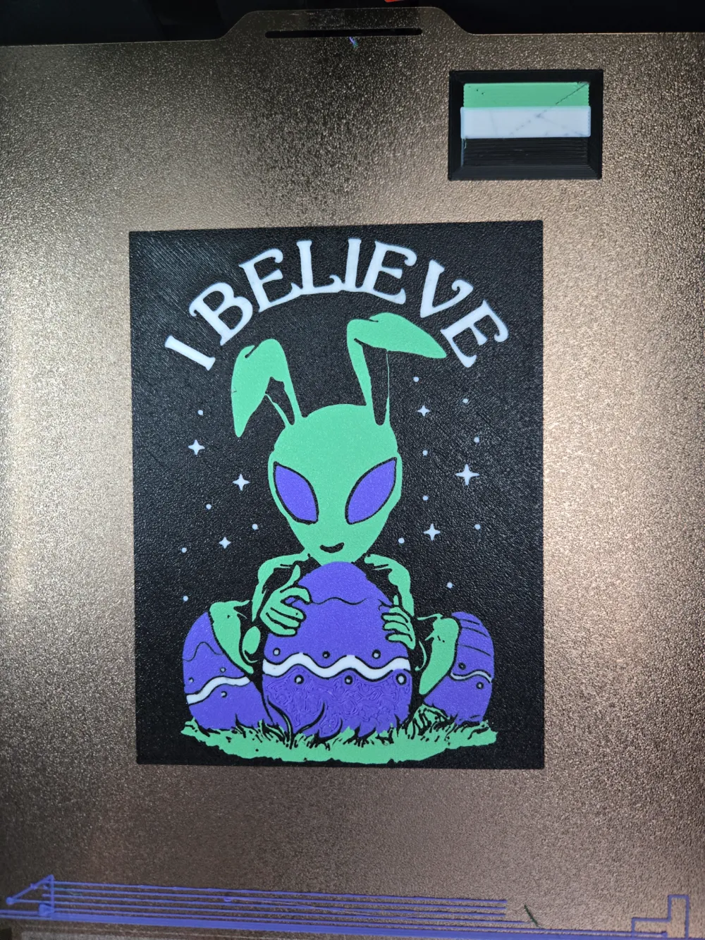 Alien Easter Bunny - 4 Colors by Mech3D - MakerWorld