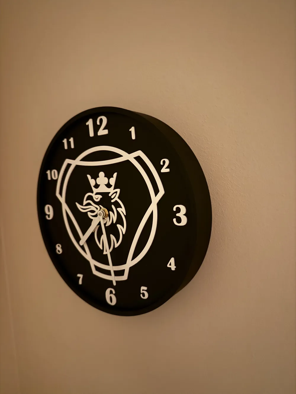 scania wall clock - Free 3D Print Model - MakerWorld