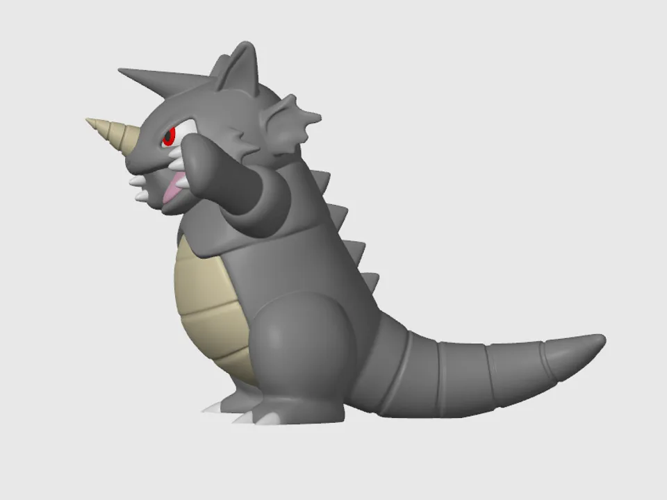 Rhydon Multicolor by entroisdimensions_figurine MakerWorld: Download ...