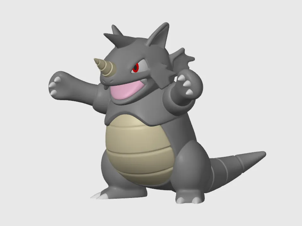 Rhydon Multicolor by entroisdimensions_figurine MakerWorld: Download ...
