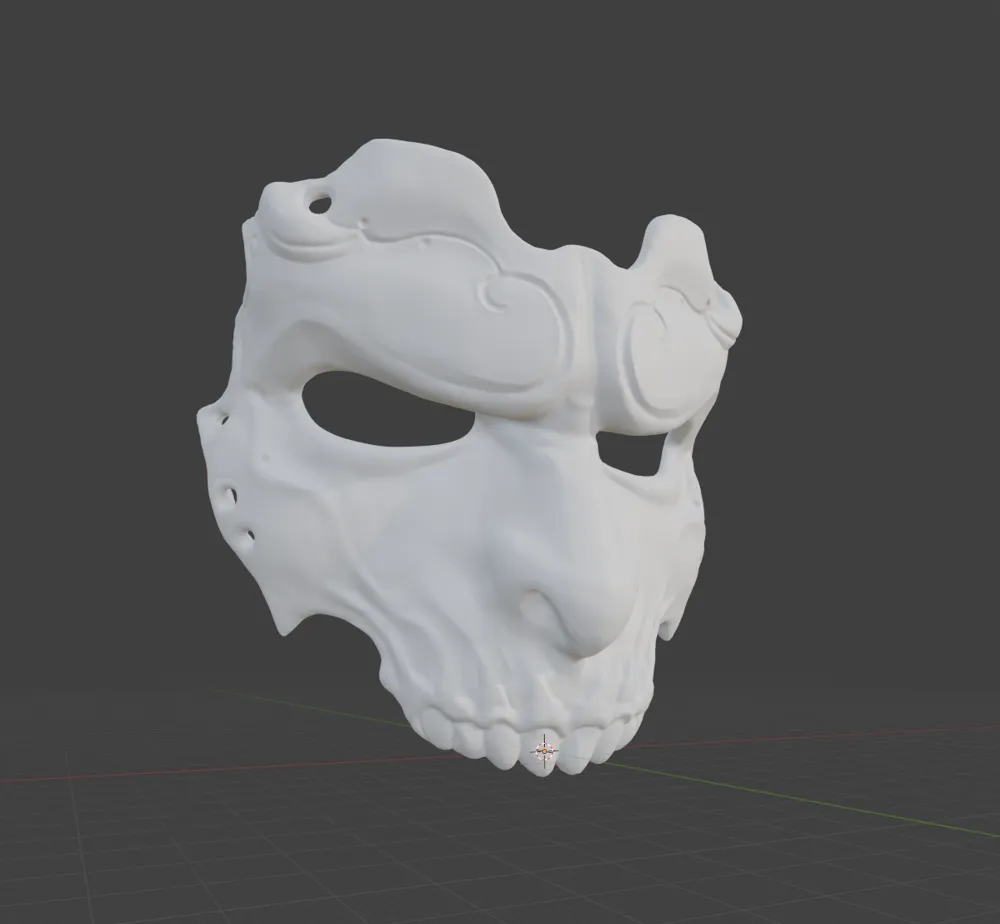 Black Myth Wukong Mask - Golden Body Wrathful Face by user_198216031 ...