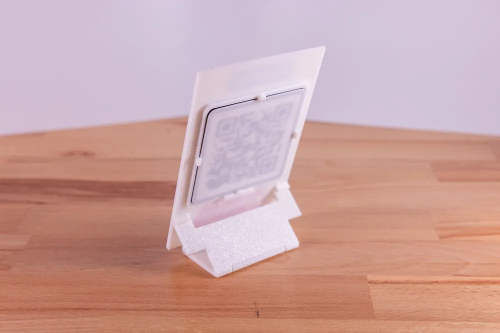 Segnaletica QR Code Pieghevole - Free 3D Print Model - MakerWorld