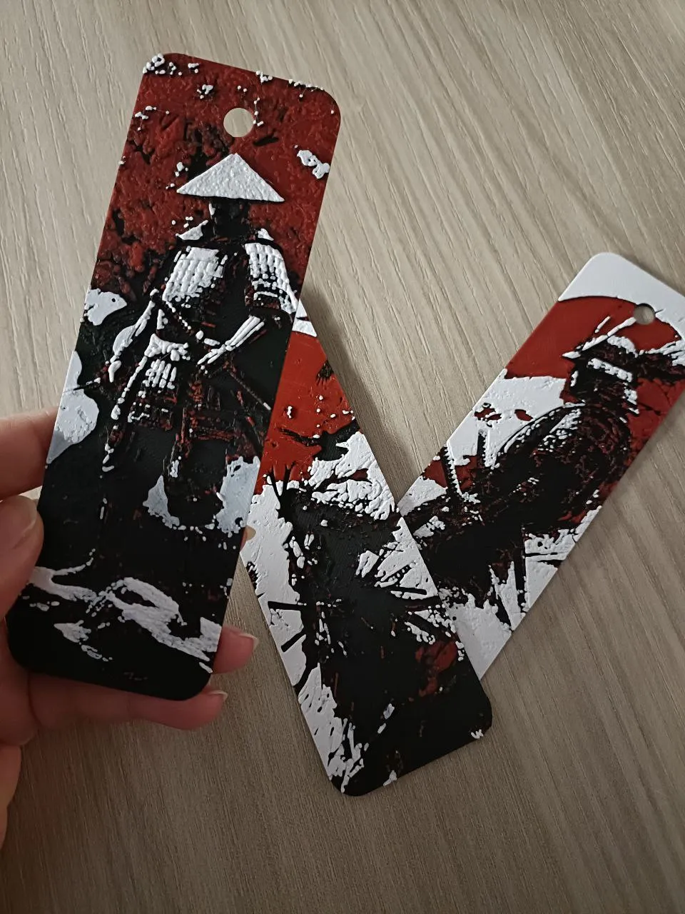 samurai bookmarks - Free 3D Print Model - MakerWorld