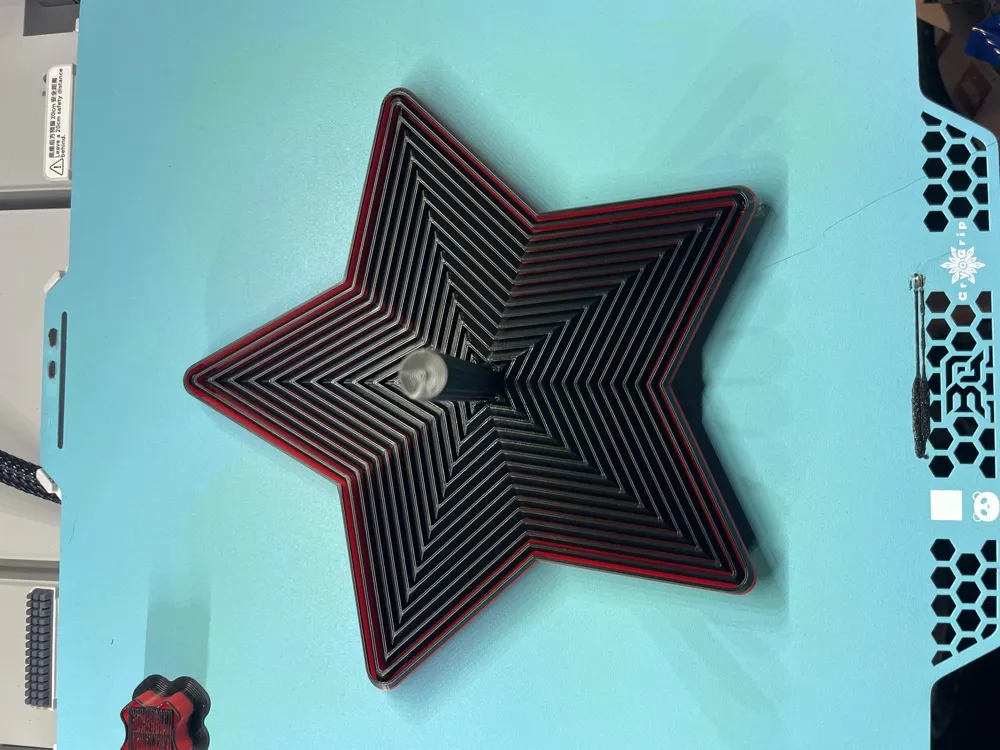 5-Point Expanding Star Fidget w/Handle - Free 3D Print Model - MakerWorld