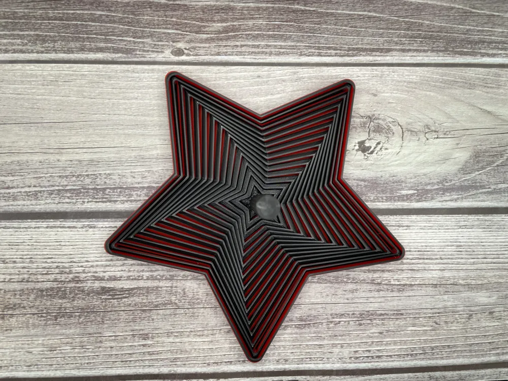 5-Point Expanding Star Fidget w/Handle - Free 3D Print Model - MakerWorld