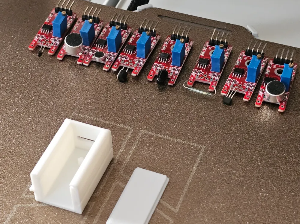 Arduino KY-Series Sensor Modular Case - Free 3D Print Model - MakerWorld