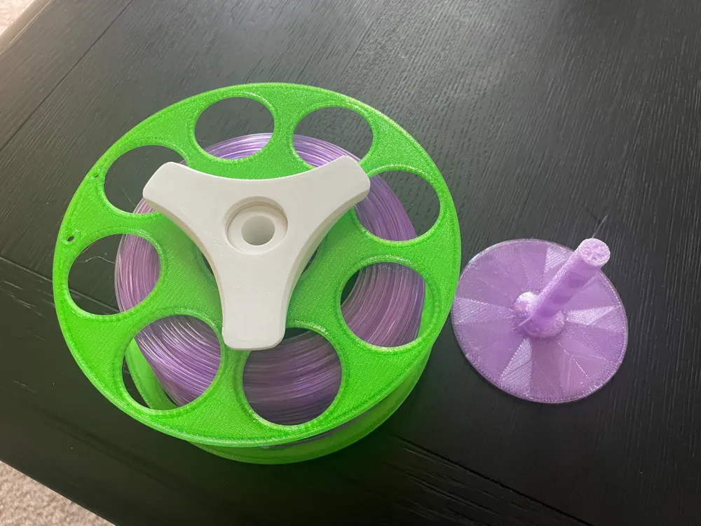 Horizontal Spool Feeder for Unwound Bambu Refill Remixed by ...