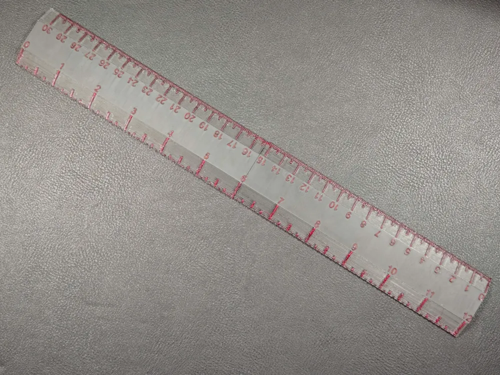 Folding Ruler V2 - Free 3D Print Model - MakerWorld