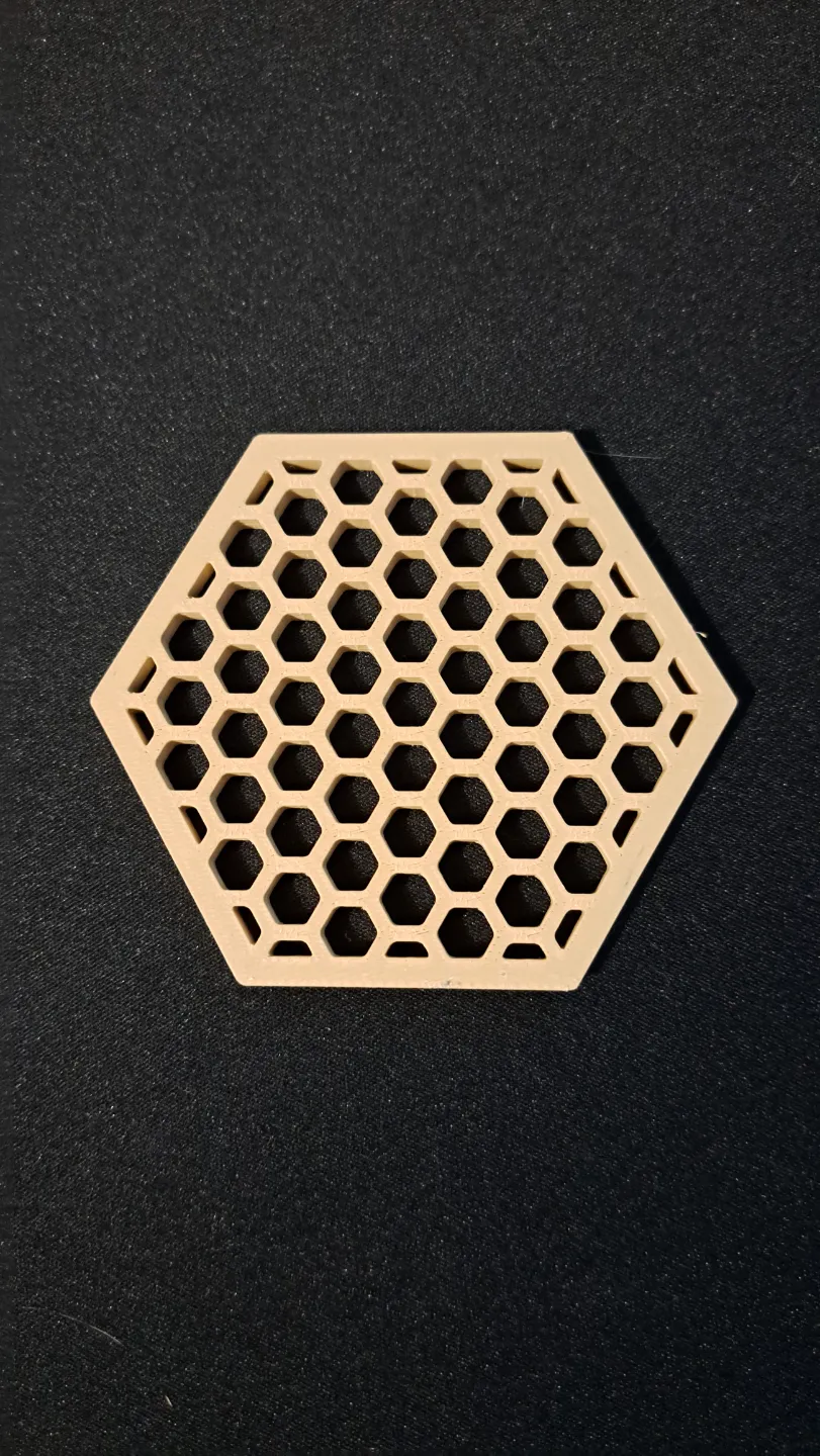Hexagon Coaster set with holder by Ilse Hoogendijk - MakerWorld