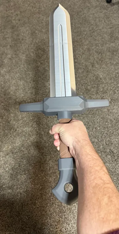 Legend of Zelda Ordon Sword (Multipart) by MI3dPrint - MakerWorld