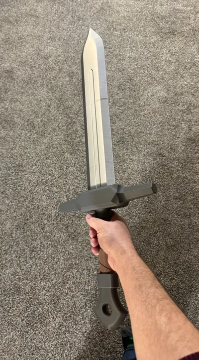 Legend of Zelda Ordon Sword (Multipart) by MI3dPrint - MakerWorld