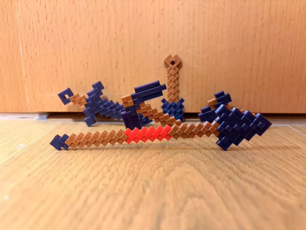 Minecraft Spear - Free 3D Print Model - MakerWorld