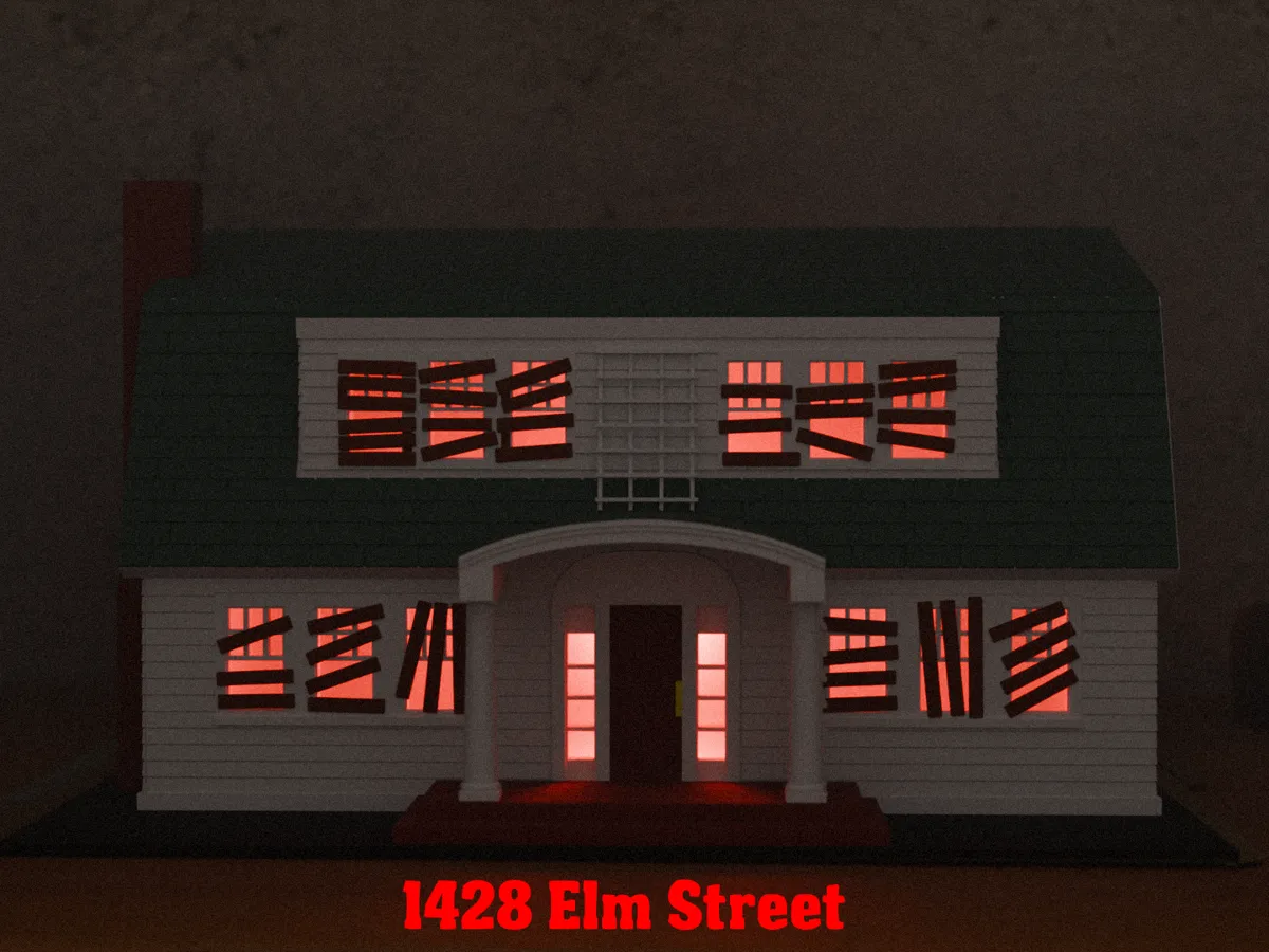 1428 Elm Street House Lamp - Free 3D Print Model - MakerWorld