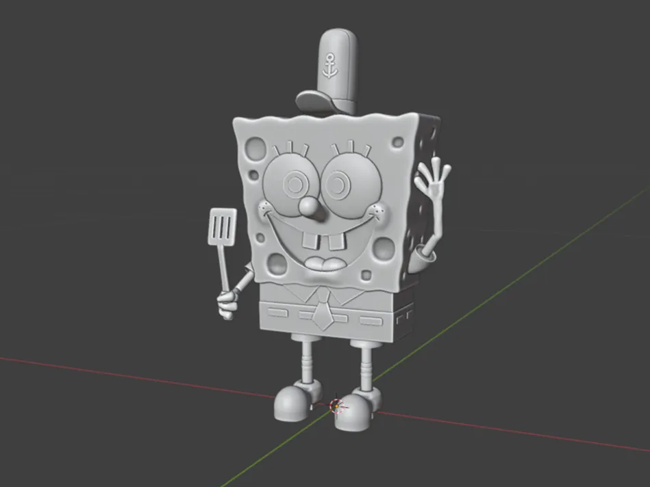 Spongebob Cook by Gumbercules - MakerWorld