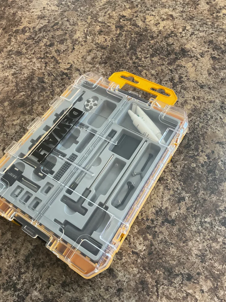 Bambu A1 Tool Kit Insert for Dewalt Tough Case - Free 3D Print Model ...