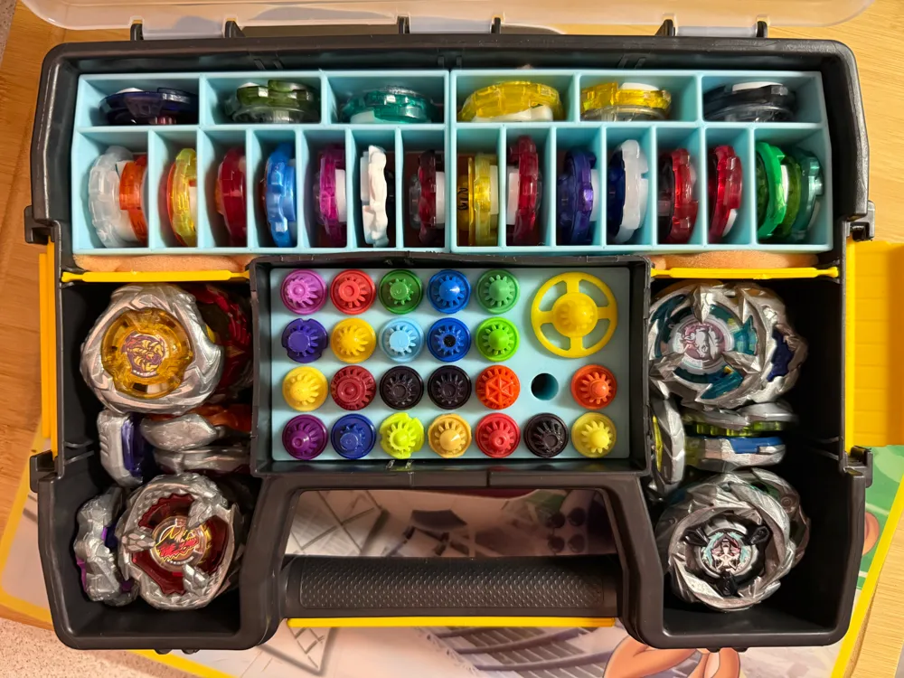 Organizer per Ratchet Beyblade X by Matteo MakerWorld: Download Free 3D Models