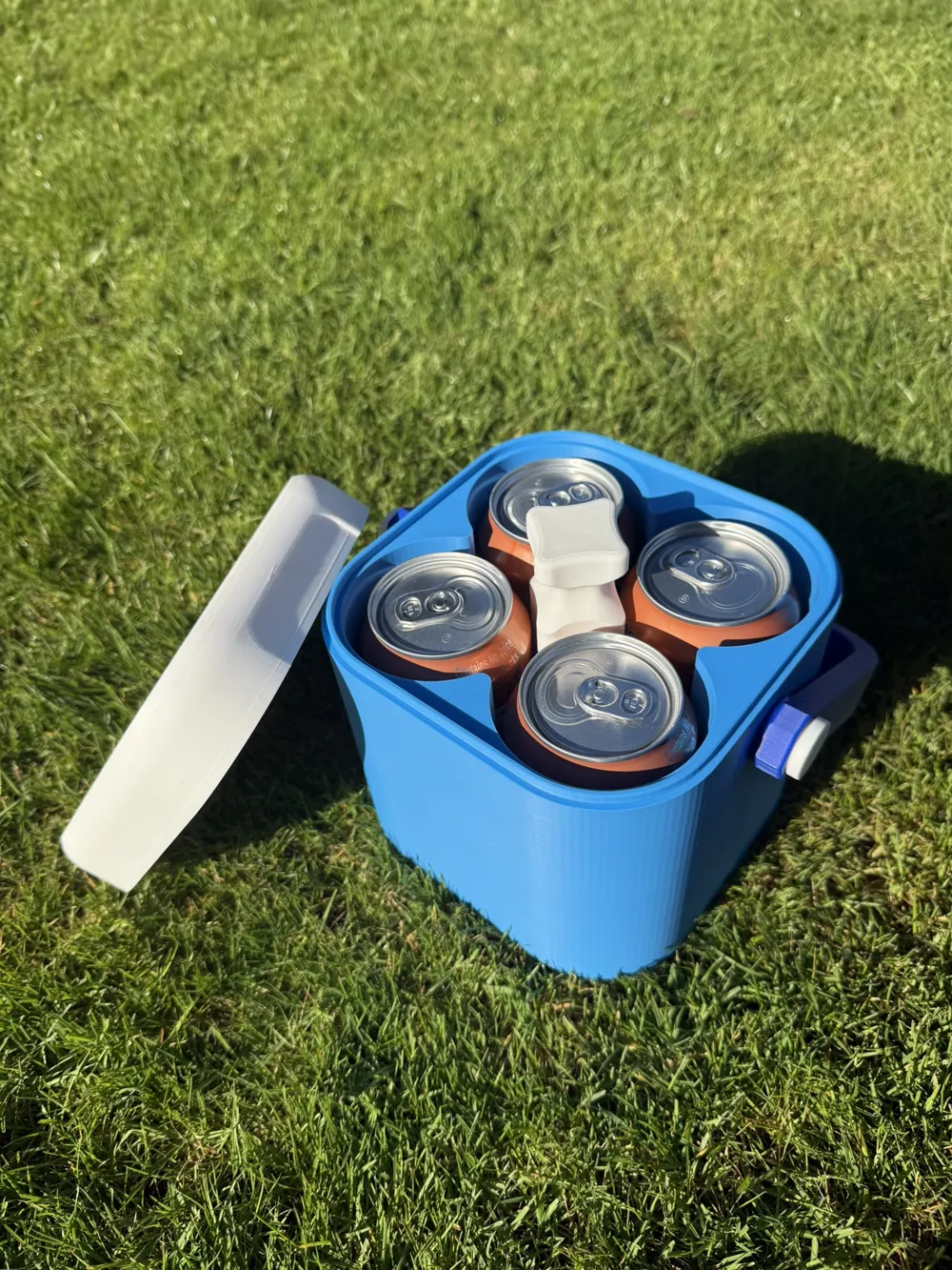 Mini Cooler for 4 Cans (multiple sizes) - Free 3D Print Model - MakerWorld