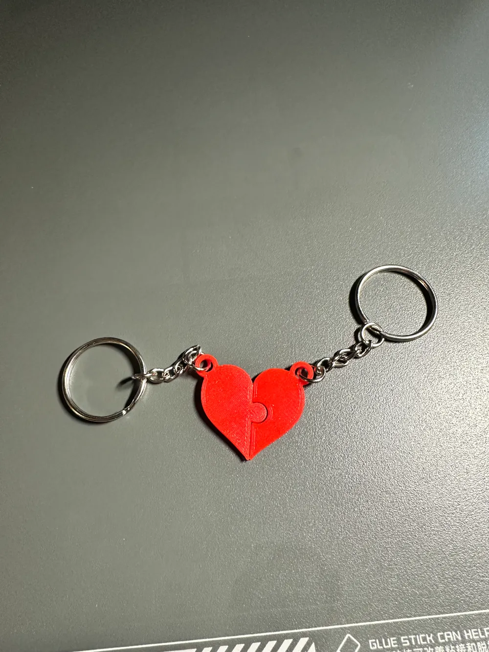 heart keychain puzzle by luciano.brek - MakerWorld