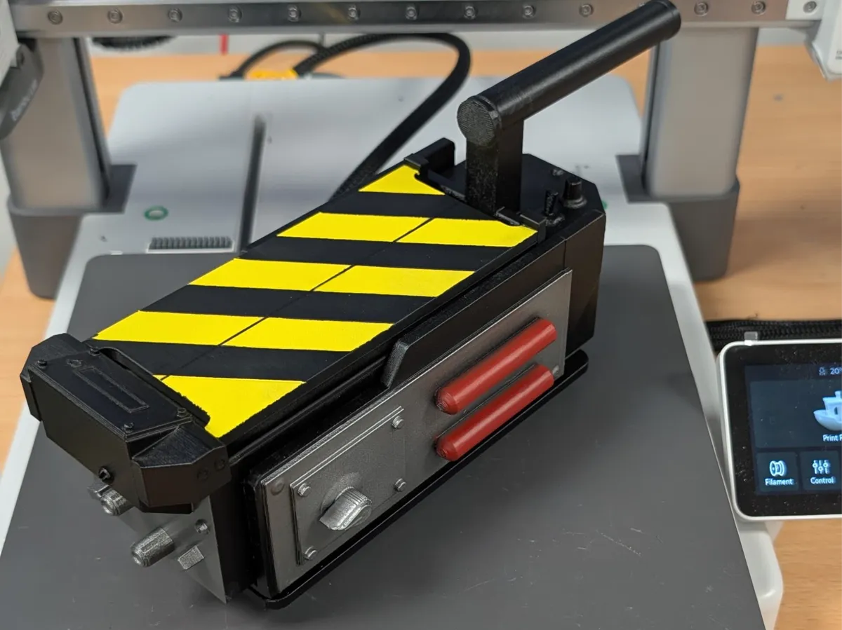 Ghostbusters Ghost Trap (Small/Child Size) - Free 3D Print Model ...