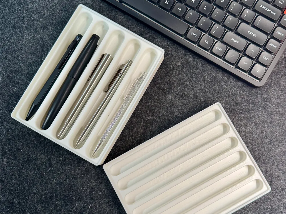 Gridfinity Pen Trays - Various Sizes - Free 3D Print Model - MakerWorld