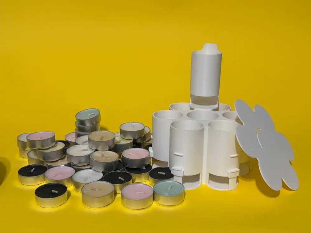 Tealight Candle storage by George - MakerWorld