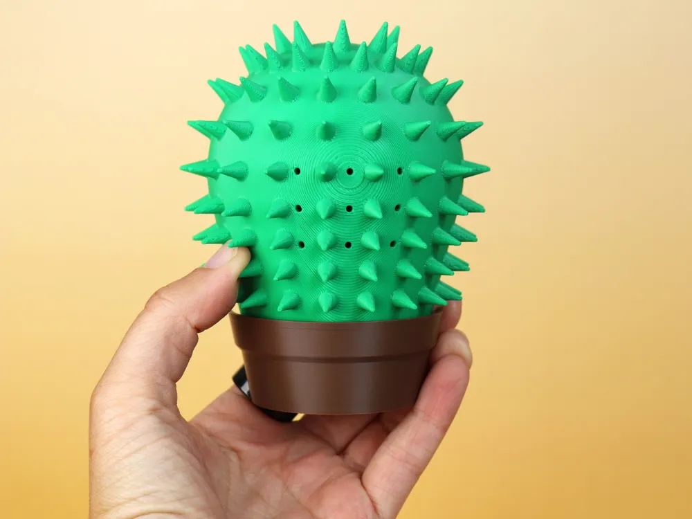 仙人掌猫抓板 来自 Johnny_Bit MakerWorld：免费下载 3D 模型