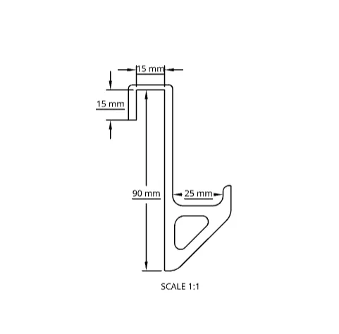Over Door Hook - Different Sizes by NordicNugget 🧸🛡️ MakerWorld ...