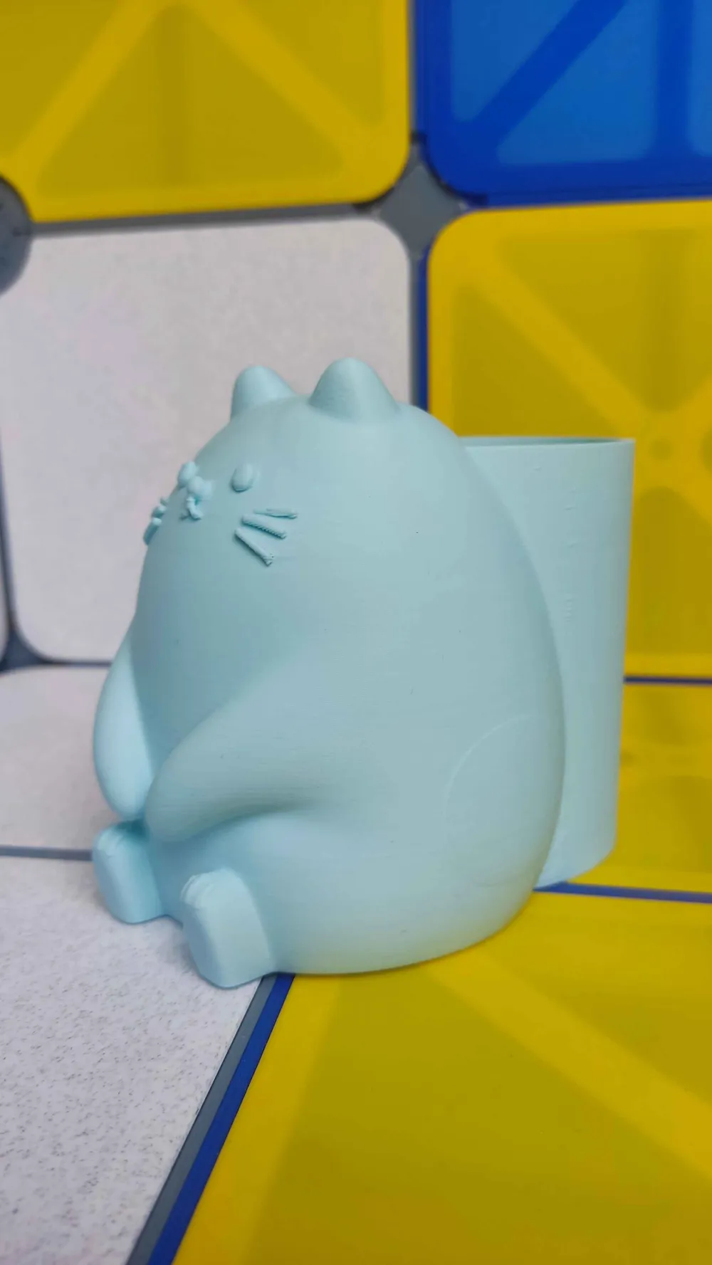 Cat Pencil Holder by FSE MakerWorld: Download Free 3D Models
