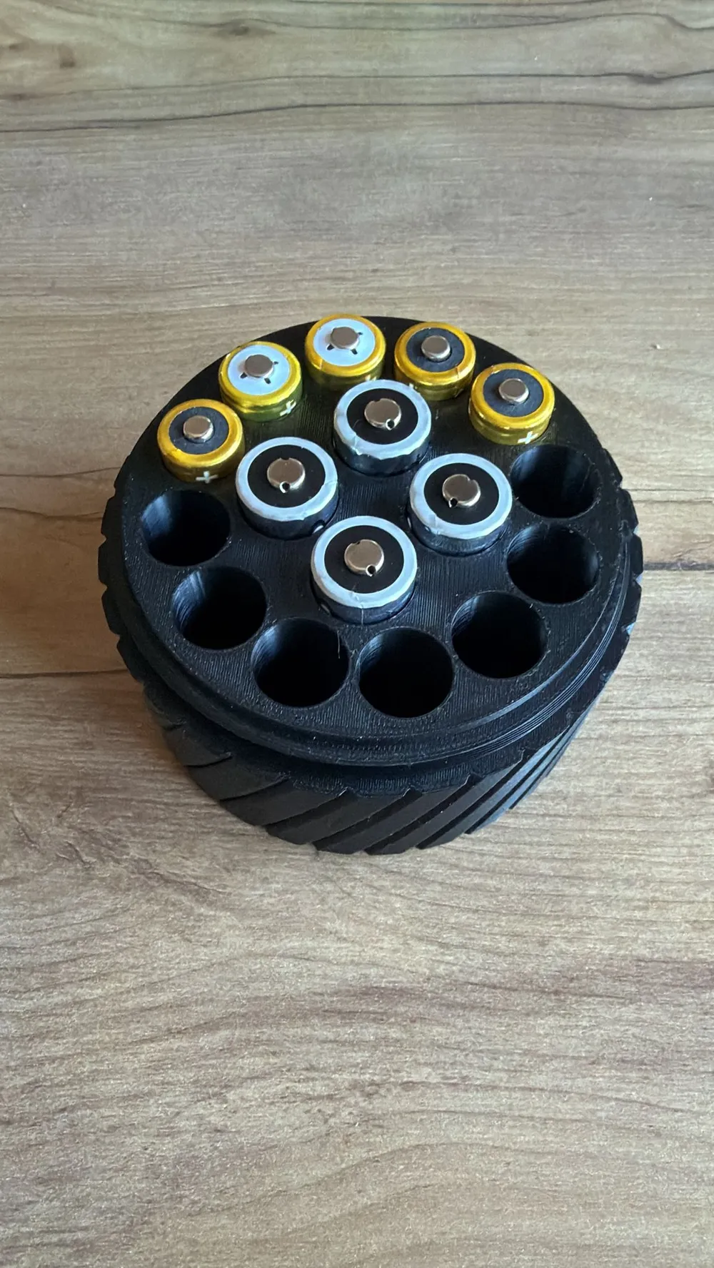 Caja de baterías para 12× AA & 4× CR123 - Modelo de impresión 3D ...