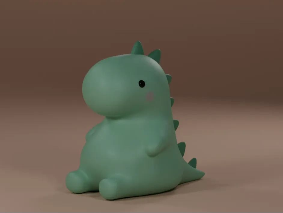 Cute Little Dinosaur by Topten10 MakerWorld: Download Free 3D Models
