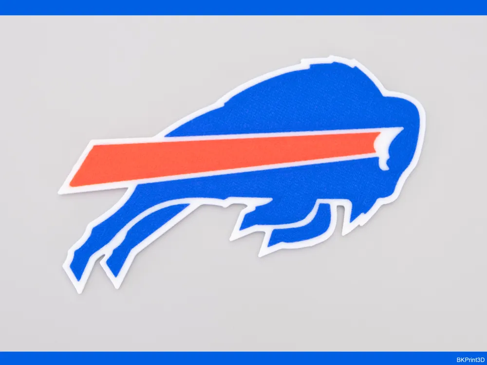 Buffalo Bills Plaque Multi-Color by bkprint3d - MakerWorld