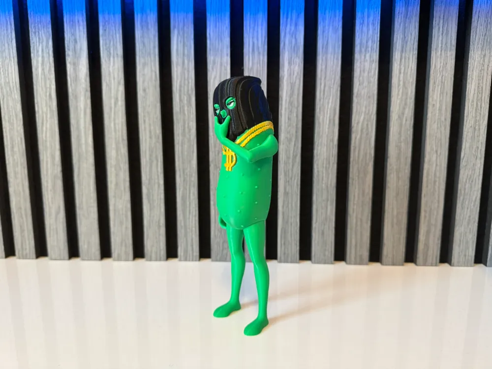 Big Dill Pickle man - Free 3D Print Model - MakerWorld