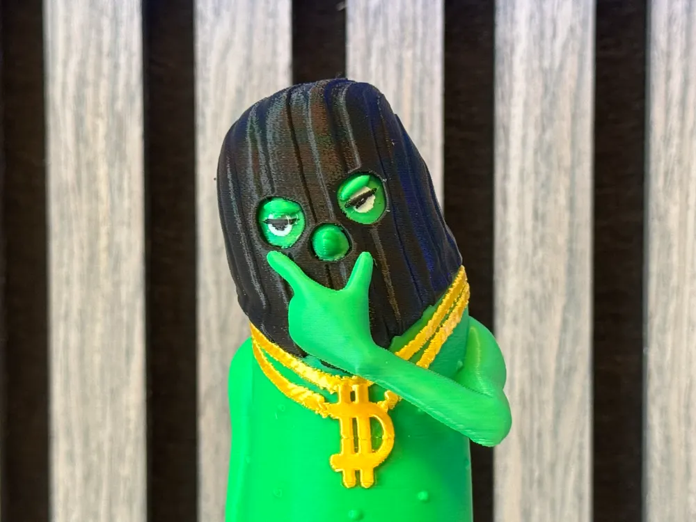Big Dill Pickle man - Free 3D Print Model - MakerWorld