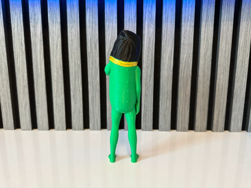 Big Dill Pickle man - Free 3D Print Model - MakerWorld