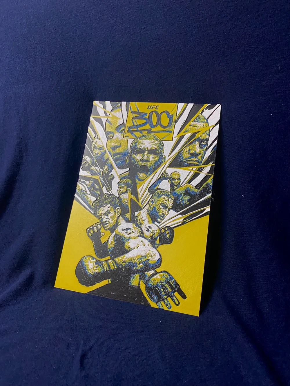 UFC 300 Unrivaled Greatness 3D Poster by ameen.r10 - MakerWorld