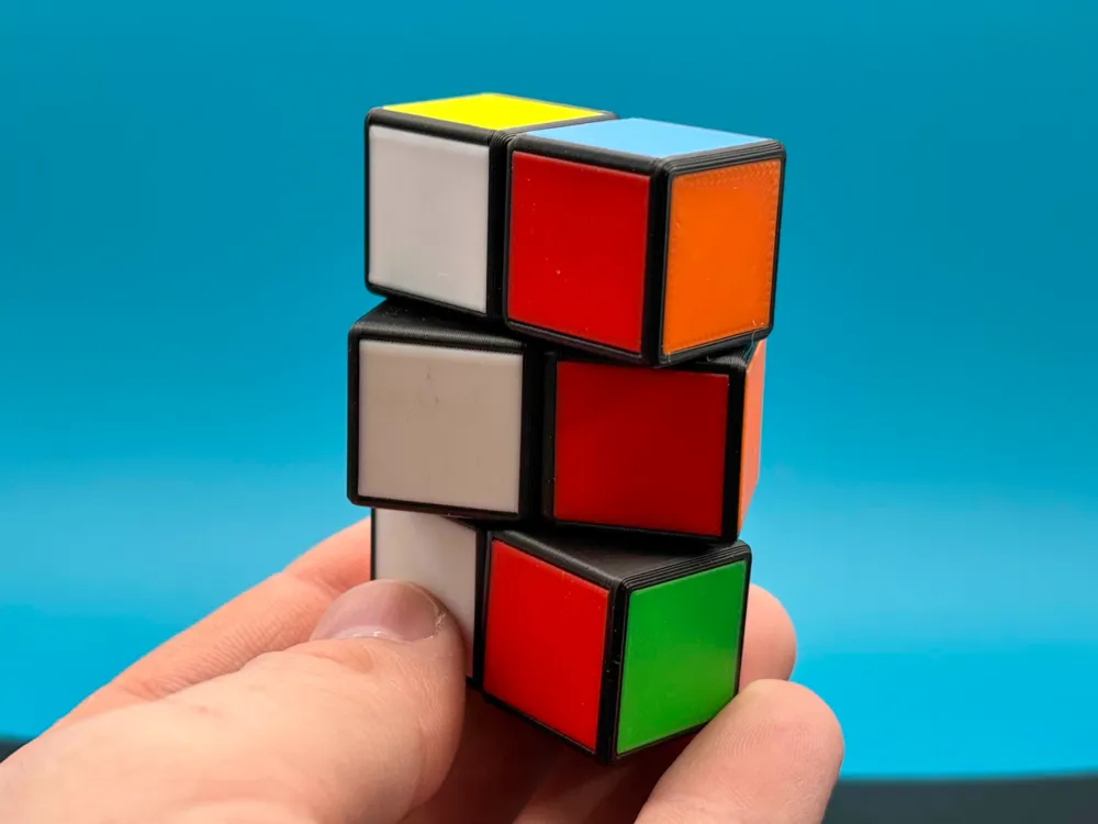 Rubik's Style Puzzle Cube Fidget! - Free 3D Print Model - MakerWorld