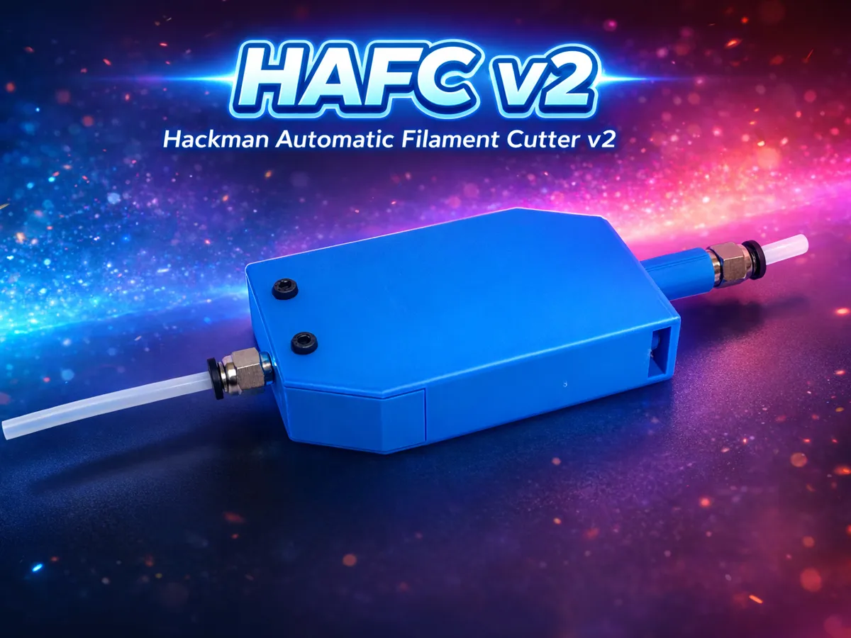 HAFC V2 - Hackman Automatic Filament Cutter V2 - Free 3D Print Model ...