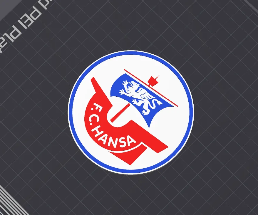 Hansa Rostock Wallplate by 5kyrunn3r - MakerWorld