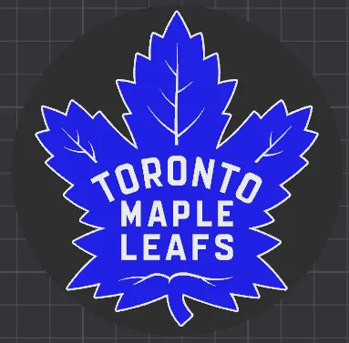 Toronto Maple Leafs Coaster by 3DKP - MakerWorld