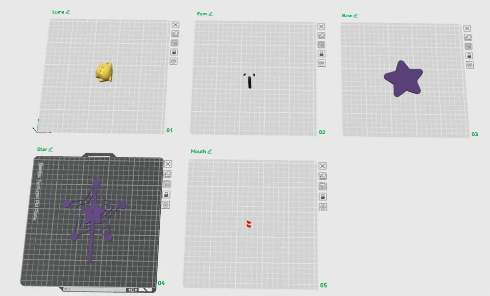 Flying Luma Mario Galaxy - Free 3D Print Model - MakerWorld